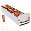 GWCYMYD Rectangular Mousse Cake Mould Aluminum Alloy Long Rectangle ...