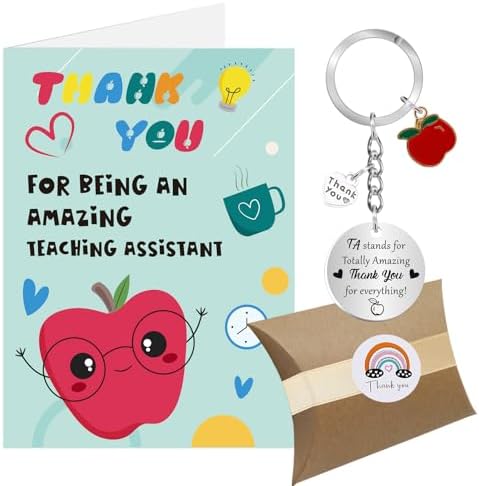 Teaching Assistant Gift, Teaching Assistant Card, Teaching Assistant ...