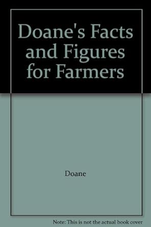 Doane's Facts and Figures for Farmers: Doane: Amazon.com: Books