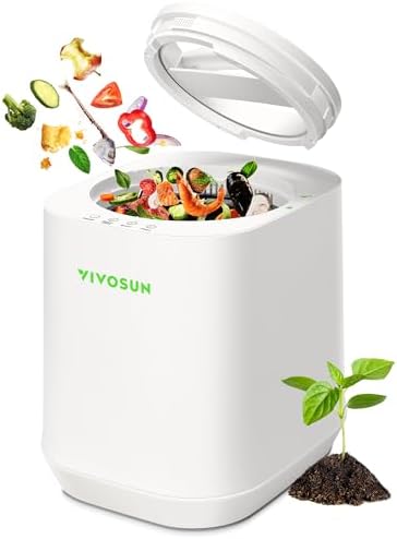 Amazon.com : 4L Electric Composter for Kitchen: Indoor Smart Quick ...