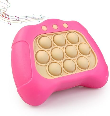 NHR Light & Sound Pop It Game Toy for Kids – Fast Push Musical Bubble ...