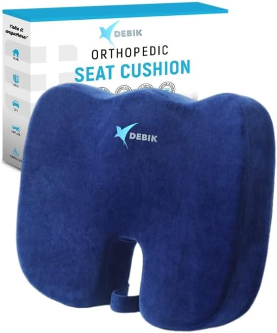 Dr.Ortho Coccyx Seat Cushion for Tailbone Pain Relief, Lower Back Pain ...