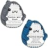 Amazon.com: Krinisou Positive Crochet Shark Gifts, Birthday Gift for ...