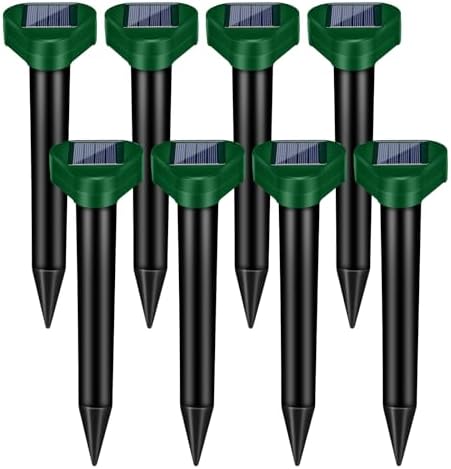 Amazon.com: 4 Pack Sonic Mole Chaser - Battery Operated Pest Repeller ...