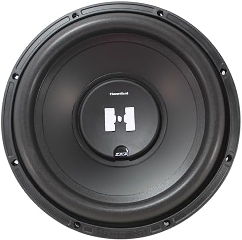 Amazon.com: Deaf Bonce Hannibal 12" 1200 Watt Max Dual 2 Ohm Subwoofer ...