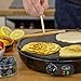 Quest 35540 Electric Pancake & Crepe Maker / 12" Non-Stick Hot Plate ...
