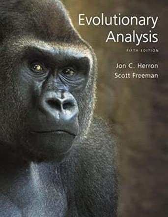 Evolutionary Analysis: Amazon.co.uk: Herron, Jon, Freeman, Scott ...