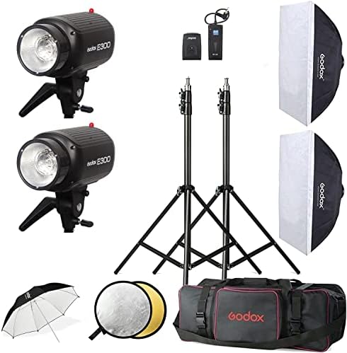 Amazon.com : Godox 2Pack Professional Strobe Light Kit for Photography ...