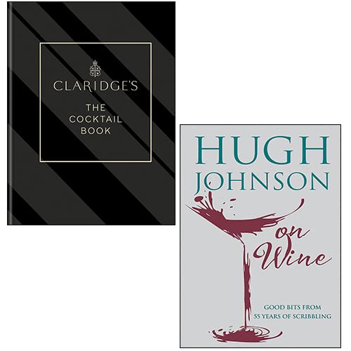 Claridge’s – The Cocktail Book, Hugh Johnson on Wine 2 Books Collection ...