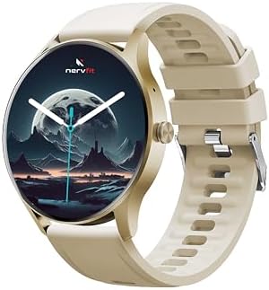 Nervfit ACTIV Smart Watch, BT Calling, IP67 Water Resistant, AI Voice ...