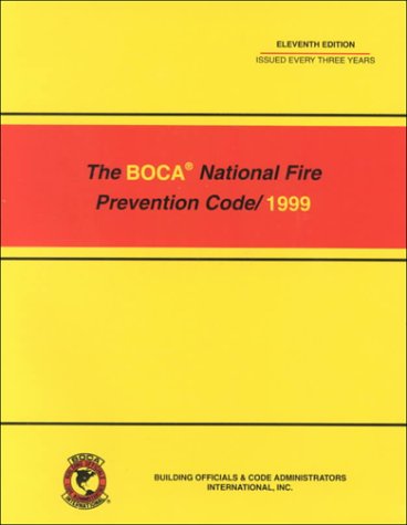 Boca National Fire Prevention Code 1999: Building Officials and Code ...
