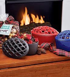 Amazon.com: Gift-Wrapped Potpourri Pot-Blue : Home & Kitchen
