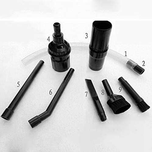 WHIZZO Mini Micro-Tool Attachment Set Fits All Vacuum Cleaners H4T1 ...