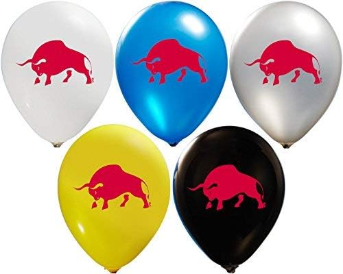 Amazon.com: Bull Balloons - 12 Inch Latex (20 Count) for Birthday ...