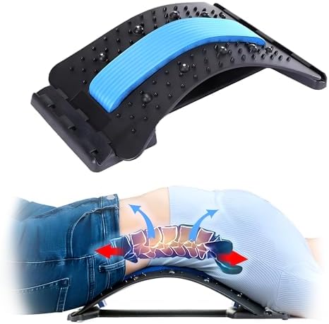 Amazon.com: Back Traction Device, Back Stretcher, Lower Back Pain ...