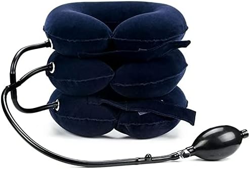 Amazon.com: GLÂNXB Adjustable Neck Stretcher, Cervical Neck Traction ...