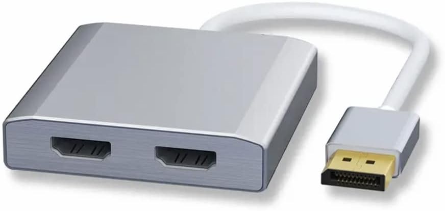 Displayport auf Dual-Displayport-Splitter-Adapter, 4K60Hz MST ...