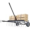 Amazon.com : 40Inch Tow Behind Dethatcher, with 20 Spring Steel Tines ...