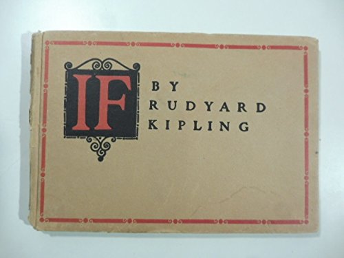 IF (1st Edition): Rudyard Kipling: Amazon.com: Books