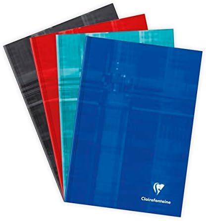 Clairefontaine - Ref 9046C - Hard Cover Notebooks (96 Sheets) - A4 Size ...