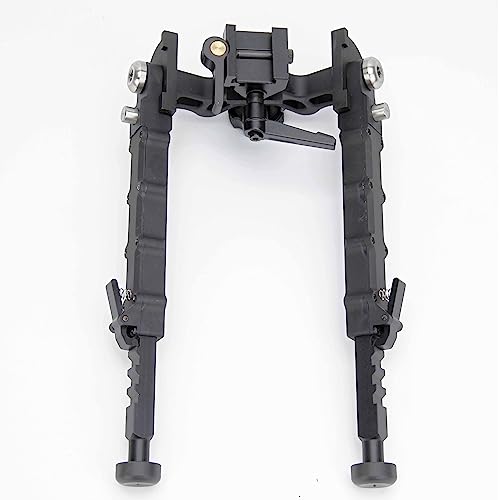 Tactical Wide stance Rifle Bipod Pan & Cant with Quick Detach Fits ...