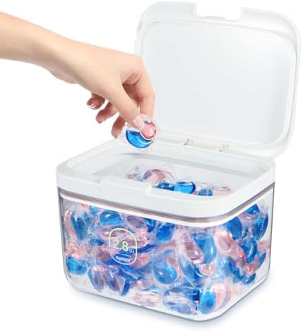Amazon.com: Skywin Laundry Pod Container - Laundry Pod Storage ...