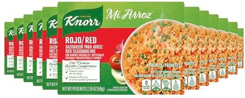 Amazon.com : Knorr Rice Seasoning Mix 12 pk Rojo/Red Add Authentic ...