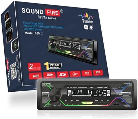SOUND FIRE 009 Charge Pro+ C-USB/FM/SD/AUX/Bluetooth Wireless with ...