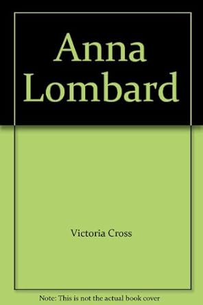 Anna Lombard: Victoria Cross: Amazon.com: Books