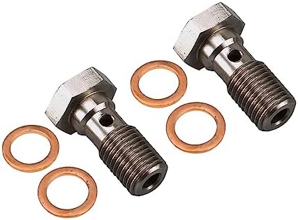 Amazon.com: AC PERFORMANCE 2PCS Stainless Steel M10x1.25 Metric Thread ...