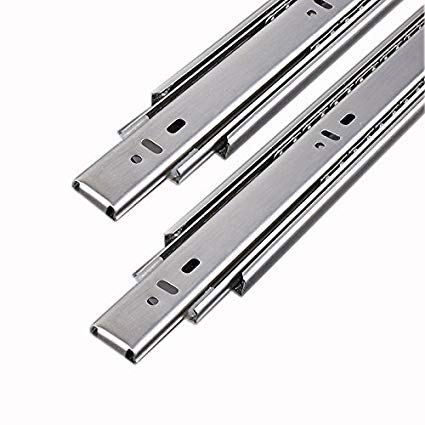Hettich 20 Inch Normal Channel for Drawer Wardrobe 45 Kg, 500 mm (2Pcs ...