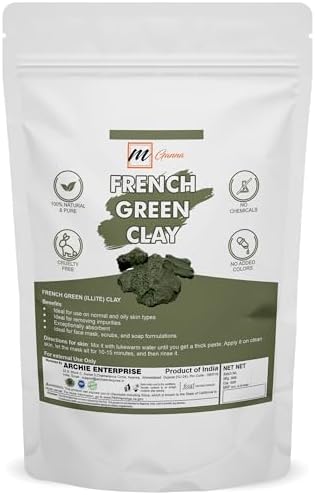 Amazon.com : Green Clay Mask Powder 8 Ounces : Facial Masks : Beauty ...