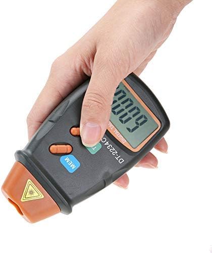 Meiyya Enjoy Summer Digital Tachometer, DT-2234C + Non-Contact LCD ...