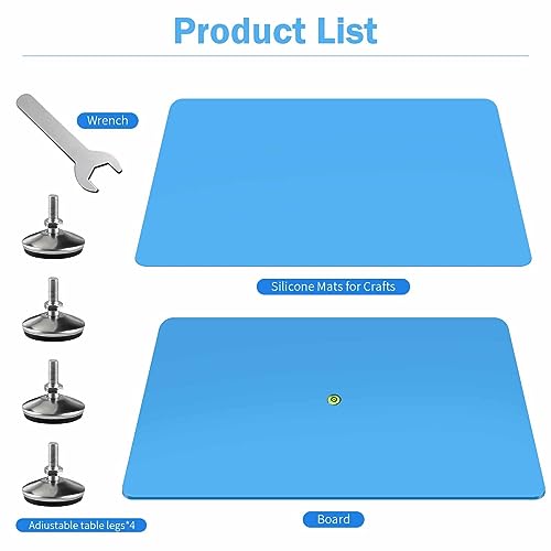 Snapklik.com : Leveling Board For Epoxy Resin, 16 X 12Adjustable ...