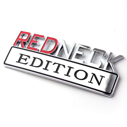 1Pc Big REDNECK EDITION CAR EMBLEM Badges 3D Sticker Decal Compatible ...