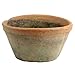 Amazon.com: HomArt Rustic Terra Cotta Oval Pot, Small, Antique Red, 1 ...