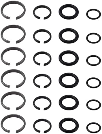 Amazon.com: 6 Sets 3/8" & 6 Sets 1/2" Impact Retaining Ring Clip ...