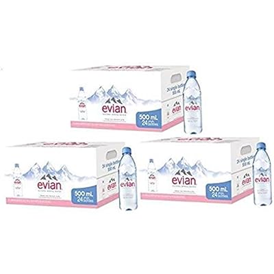 evian Natural Spring Water, Mini-Sized Bottles, Pack India | Ubuy