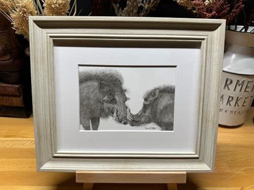 Amazon.com: Noah's Ark Series Warthogs Hogs Pigs Boars Graphite Pencil ...