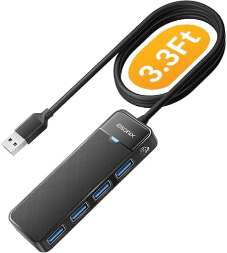Amazon.com: USB HUB, USB 3.0 Hub Adapter with Multi USB Port, 3-in-1 ...