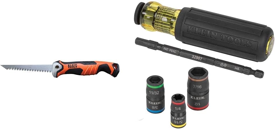 Klein Tools 31737 – Sierra plegable para yeso, sierra de mano y ...