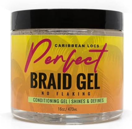 Amazon.com : CARIBBEAN LOCS Perfect Braid Gel 16oz : Beauty & Personal Care