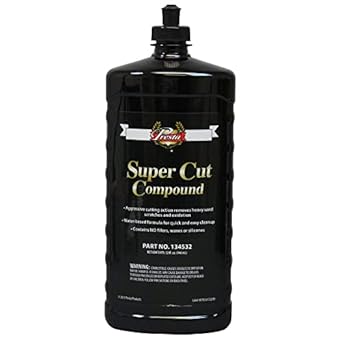 Presta 134532 Super Cut Compound for Removing P800 Grit, Heavy Sand ...