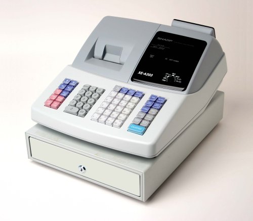 Sharp Cash Register