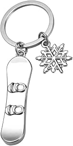Surakey Metal Ices Skates Pendant Keychain Skating Boot Keychain ...