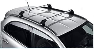 Genuine Fiat 500X Lockable Roof Bars. NEW! 50927231 : Amazon.co.uk ...