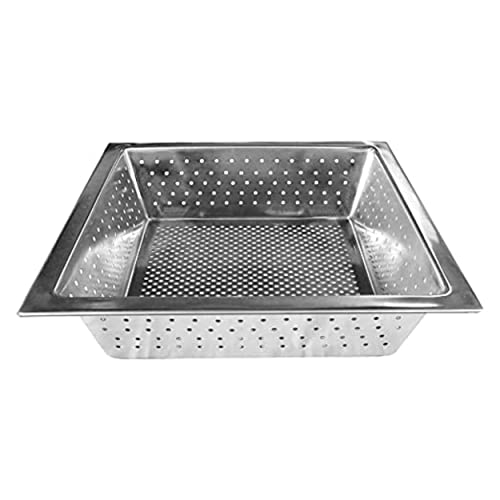 Snapklik.com : 10 X 10 X 3 Stainless Steel Floor Sink Basket- Square ...