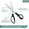 Godrej Cartini All Purpose Scissors, Black, 21 x 7.2 Centimeters ...