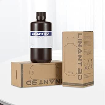 Amazon.com: LINANT 3D Printer Resin, 405nm SLA UV-Curing Resin, High ...