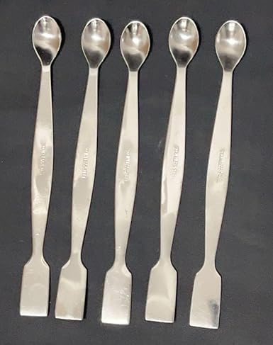 AI- Spatula spoon Stainless steel/Heavy type/One side is spoon type ...